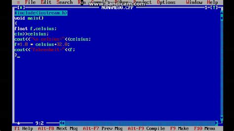 C Programming Convert A Given Temperature In Celsius To Fahrenheit