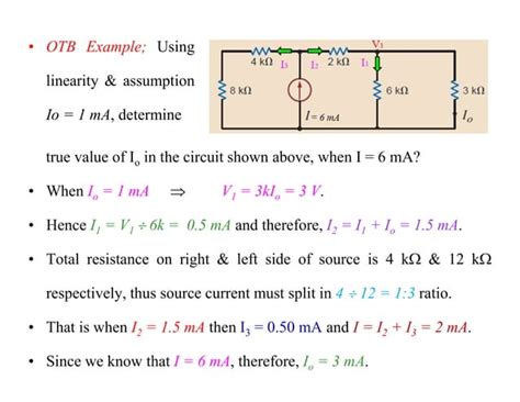 Circuit Theorems Linear Circuit Analysis PPT