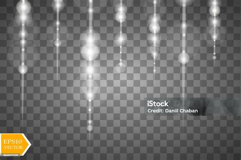 조명 효과와 빛나는 선 블랙 투명 한 배경에 고립 벡터 일러스트 레이 션 개념에 대한 스톡 벡터 아트 및 기타 이미지 개념