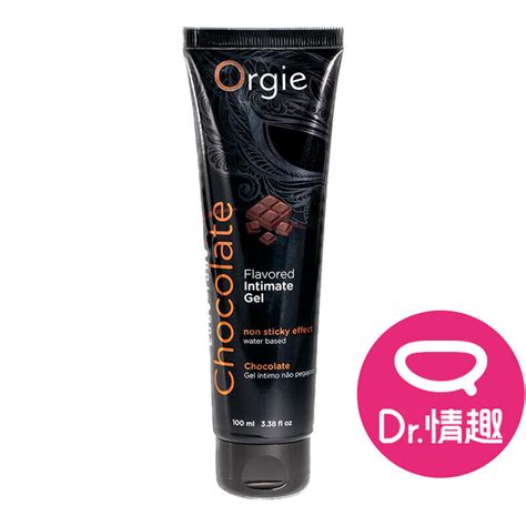 Dr情趣 Orgie 巧克力口交潤滑液 100ml Lube Tube Chocolate 口交可食用 水性潤滑液 露天市集 全台最