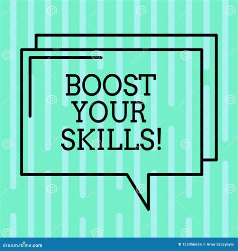 Word Writing Text Boost Your Skills Business Concept For Improve