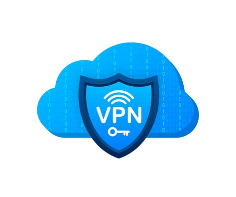 Secure Vpn Connection Concept Virtual Private Network Connectivity