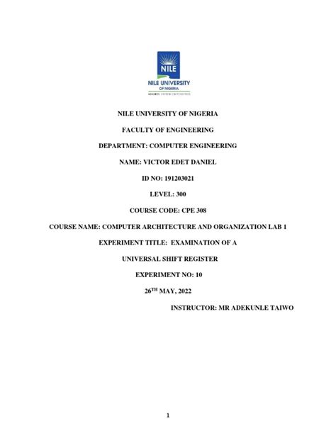 Cpe 308 Lab 10 Pdf Computer Science Manufactured Goods