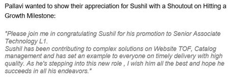 Sushil Singh On Linkedin Promotion Shoutout Publicissapient