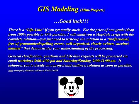 ppt introduction to gis modeling week 6 — gis modeling procedures