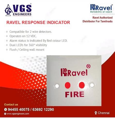 Ravel Response Indicator At ₹ 150piece Response Indicator In Chennai