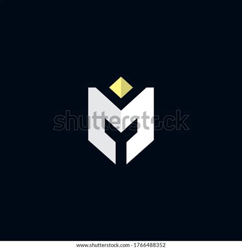 Letter M Logo Inital Symbol Luxury Stock Vector Royalty Free 1766488352 Shutterstock