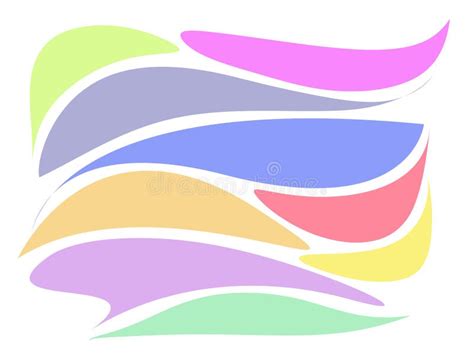 Abstract Colorful Curve On White Background Stock Illustration Illustration Of Line Modern