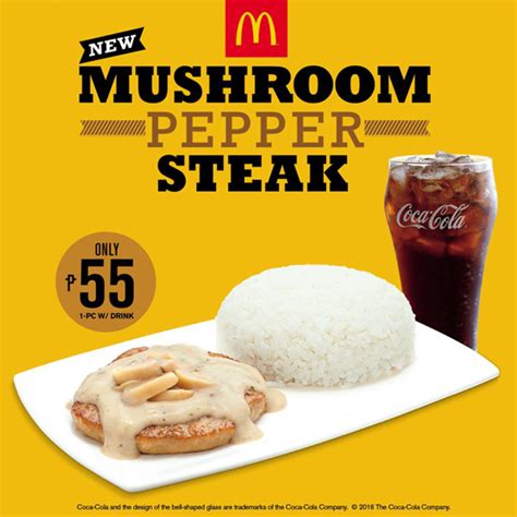 Mushroom Burger Steak Mcdo At Kimberly Potter Blog