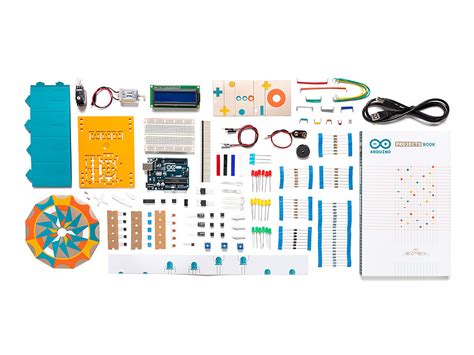 De officiële Arduino Starter Kit Voor 11 30 besteld vanavond in huis