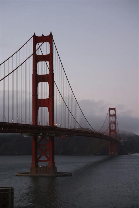 샌프란시스코의 황혼 무렵의 골든게이트 브리지 · 무료 스톡 사진