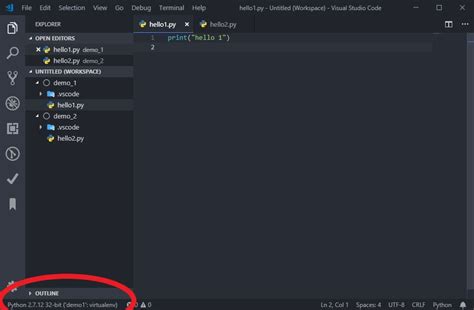 Virtualenv Isnt Activated In Terminal Properly In Multi Project Workspace · Issue 5863