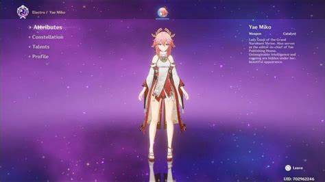 Genshin Impact Yae Miko Build Best Weapons And Artifacts