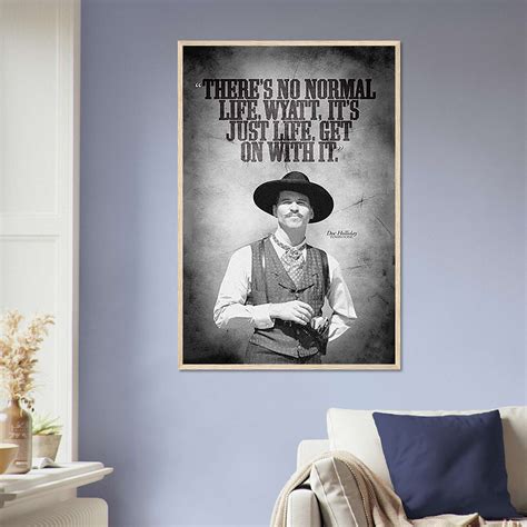 Tombstone Movie Postervintage Film Poster Val Kilmer Poster Full