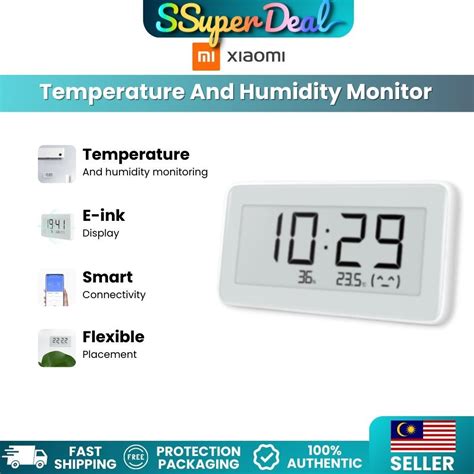 Global Xiaomi Mi Temperature And Humidity Monitor 2 Mi Temperature And Humidity Monitor