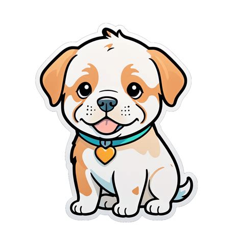 I Made An Ai Sticker Of Single Line Dog Drawing