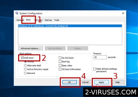 How To Reboot Windows Into Safe Mode Dedicated 2 Viruses Com
