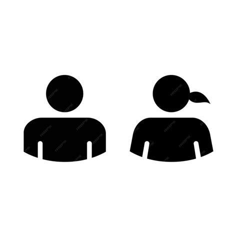 문양 그림 그림에서 남자와 여자 기호가 있는 화장실 기호 벡터 프리미엄 벡터
