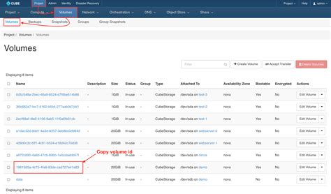 Create A Full Backup Action Welcome To The Bigstack Cube Platform Documentation