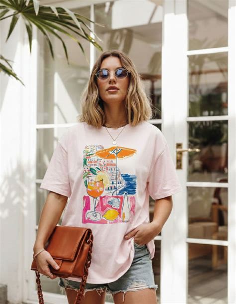 Amalfi Spritz Oversized T Shirt