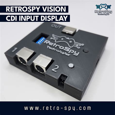 Retrospy 𝐑𝐄𝐓𝐑𝐎𝐒𝐏𝐘 𝐕𝐈𝐒𝐈𝐎𝐍 𝐂𝐃𝐈 𝐈𝐍𝐏𝐔𝐓 𝐃𝐈𝐒𝐏𝐋𝐀𝐘 The Retrospy Vision Cdi Provides Input Display For