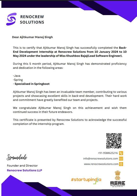 Ganesh Singh On Linkedin Internship Backenddevelopment