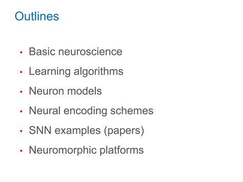 Introduction To Spiking Neural Networks From A Computational