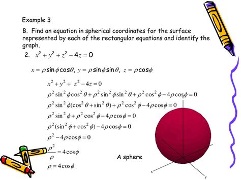 Ppt Cylindrical And Spherical Coordinates Powerpoint Presentation