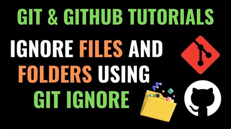 Ignore Files In Git With Gitignore Step By Step Tutorial Youtube