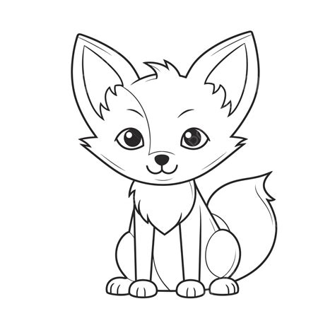 밝은 눈을 가진 귀여운 여우 색칠 페이지 Zorydaj Vylz 개요 스케치 드로잉 벡터 귀여운 여우 그리기 귀여운 여우 개요 귀여운 여우 스케치 Png 일러스트 및