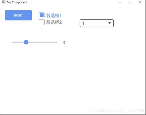 Qml 之 蓝色主题 Sliderqml Slider设置颜色和图标 Csdn博客