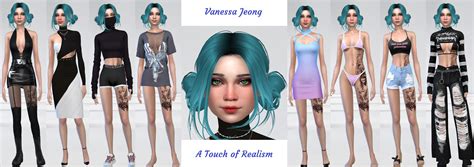 Townie Vanessa Jeong Makeover Downloads Cas Sims Loverslab