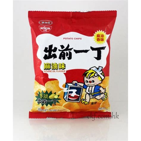 50g湖池屋薯片 麻油味