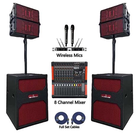 How To Choose The Best Line Array Pa System And Passive Line Array