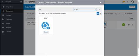 soalicious oic soap trigger type connection creation