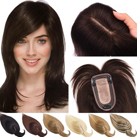 Jgs1996 Hair Toppers For Women Real Human Hair Topper With