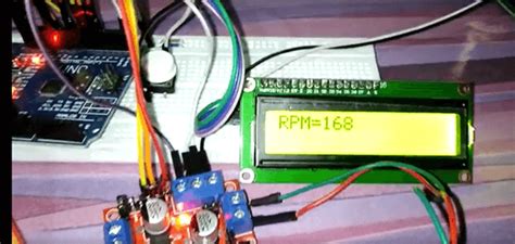 Digital Tachometer Rpm Using Ir Sensor With Arduino