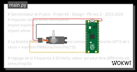 Servomoteur Et Pi Pico Wokwi Esp32 Stm32 Arduino Simulator