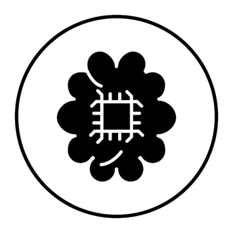 Premium Vector Brain Chip Vector Illustration