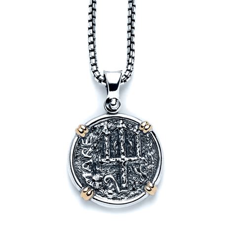 Galleon Trident Coin Necklace Landing Company