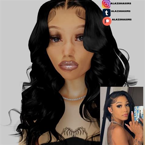 Coilerayskinandsim ♥ Early Access 1121♥ Itsalazsha Sims 4 Teen Sims Hair Sims 4 Free Mods