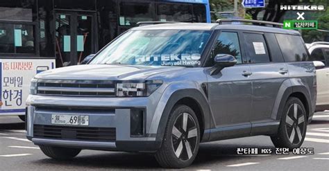 ′더욱 커지고 화려해′ H 램프 돋보이는 차세대 싼타페