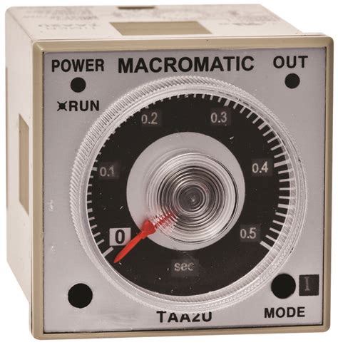 TAA U Macromatic Controls Time Delay Relay Multi Function S