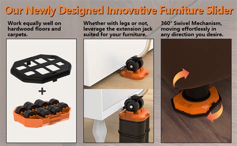 Furniture Lift Mover Tool Heavy Duty Furniture Lifter And Movers Set