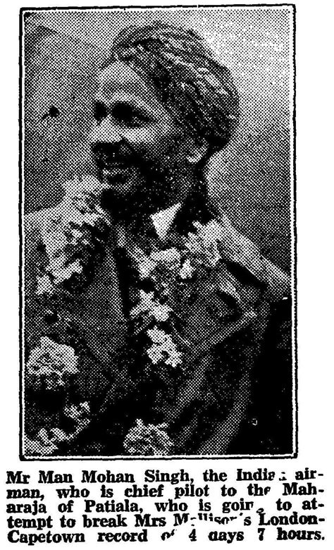 Remembering Flying Officer Manmohan Singh — Australian Sikh Heritage