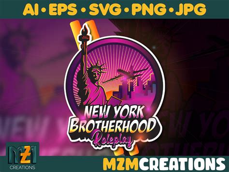 Gta Fivem Roleplay Logo Gta Fivem Roleplay Gta 5 Vice City Discord Server Mascot Logo