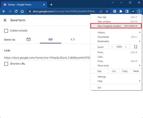 Cómo hacer un formulario anónimo de Google