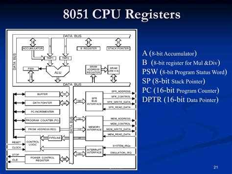 Microcontroller 8051 Ppt Operating Systems Computer Software And