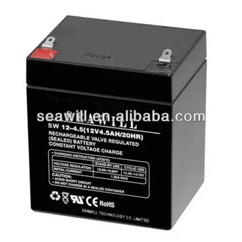 Sla Fire Alarm System Battery 12v 45ah High Quality Sla Fire Alarm