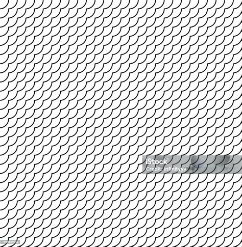 기하학적 물고기 중국 완벽 한 패턴을 축척합니다 물결 모양 지붕 타일 배경 디자인에 대 한입니다 현대 반복 세련 된 텍스처입니다 플랫 패턴입니다 벡터 0명에 대한 스톡 벡터